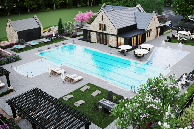 Clubhouse & Pool – Viniterra